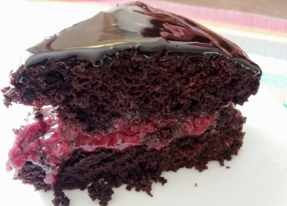 Bolo vegano de cacau orgânico - Apfel Jardins