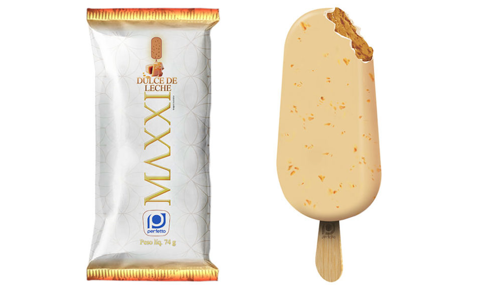 Perfetto lança picolé Maxxi Dulce de Leche