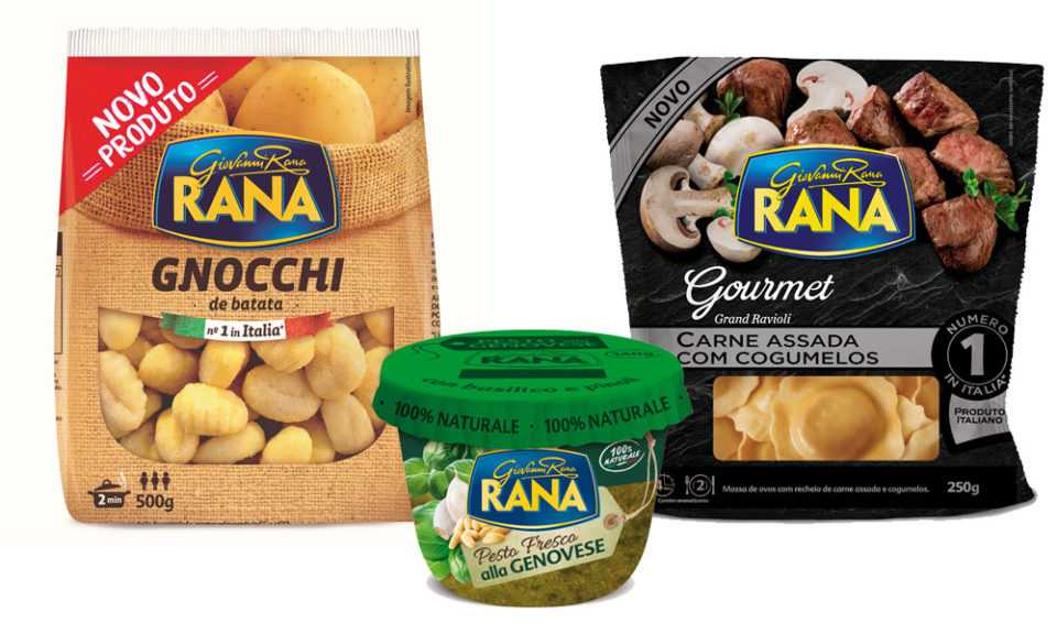Novidades da linha de massas italianas Rana