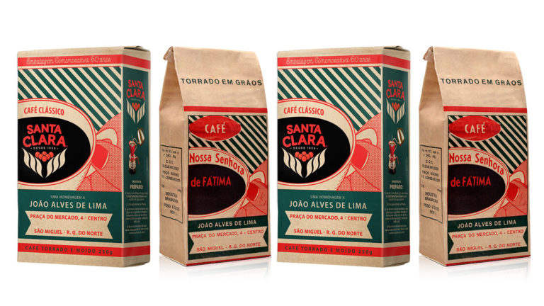 Nova embalagem do Café Santa Clara