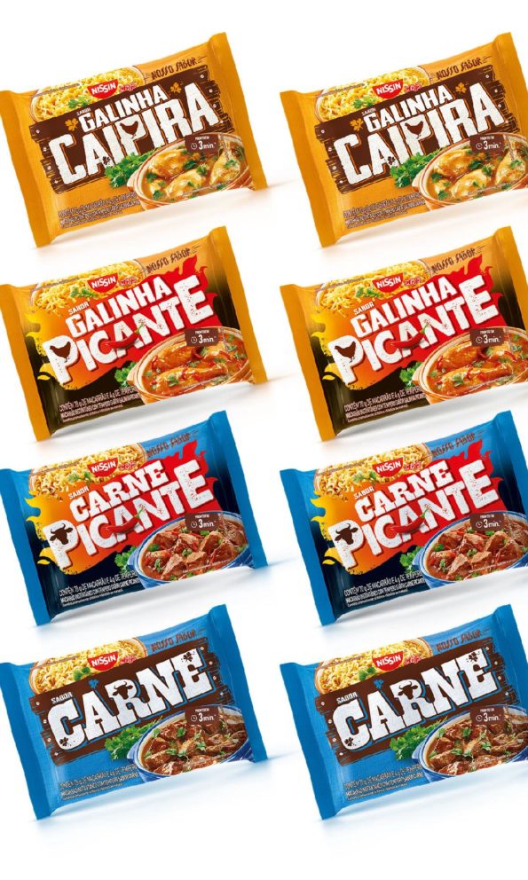 Nissin atualiza linha Nosso Sabor
