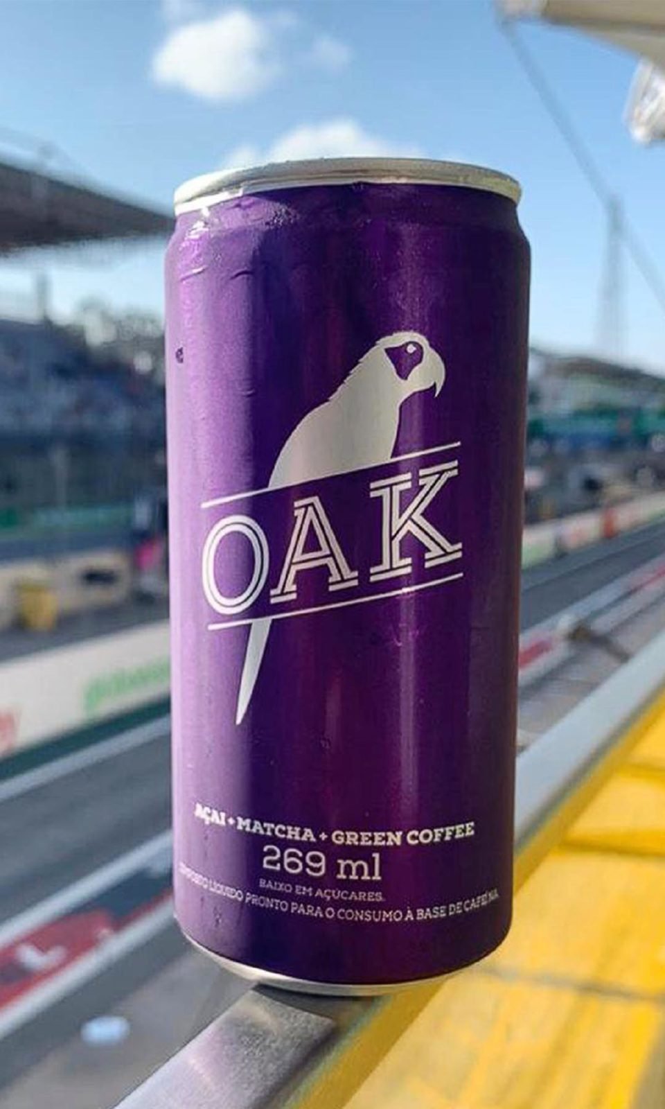 Novidade: chá energético em lata Oakberry