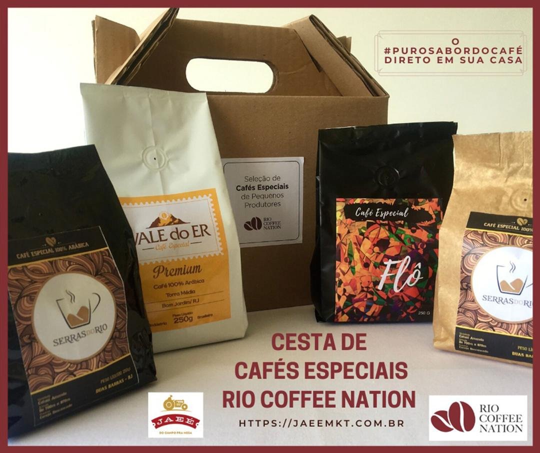 Rio Coffee Nation cria cestas de cafés especiais