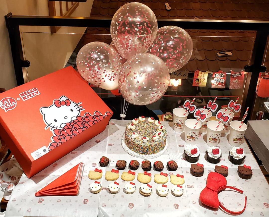 Eat Asia + Hello Kitty lança kit para festas com a personagem