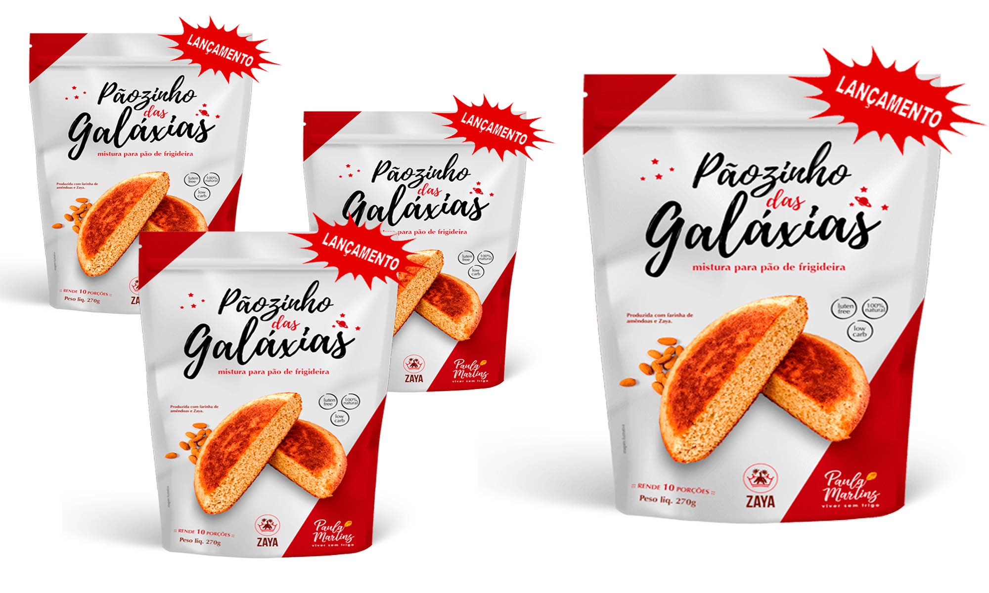 Novidade Zaya: Pãozinho das Galáxias - Gastronominho