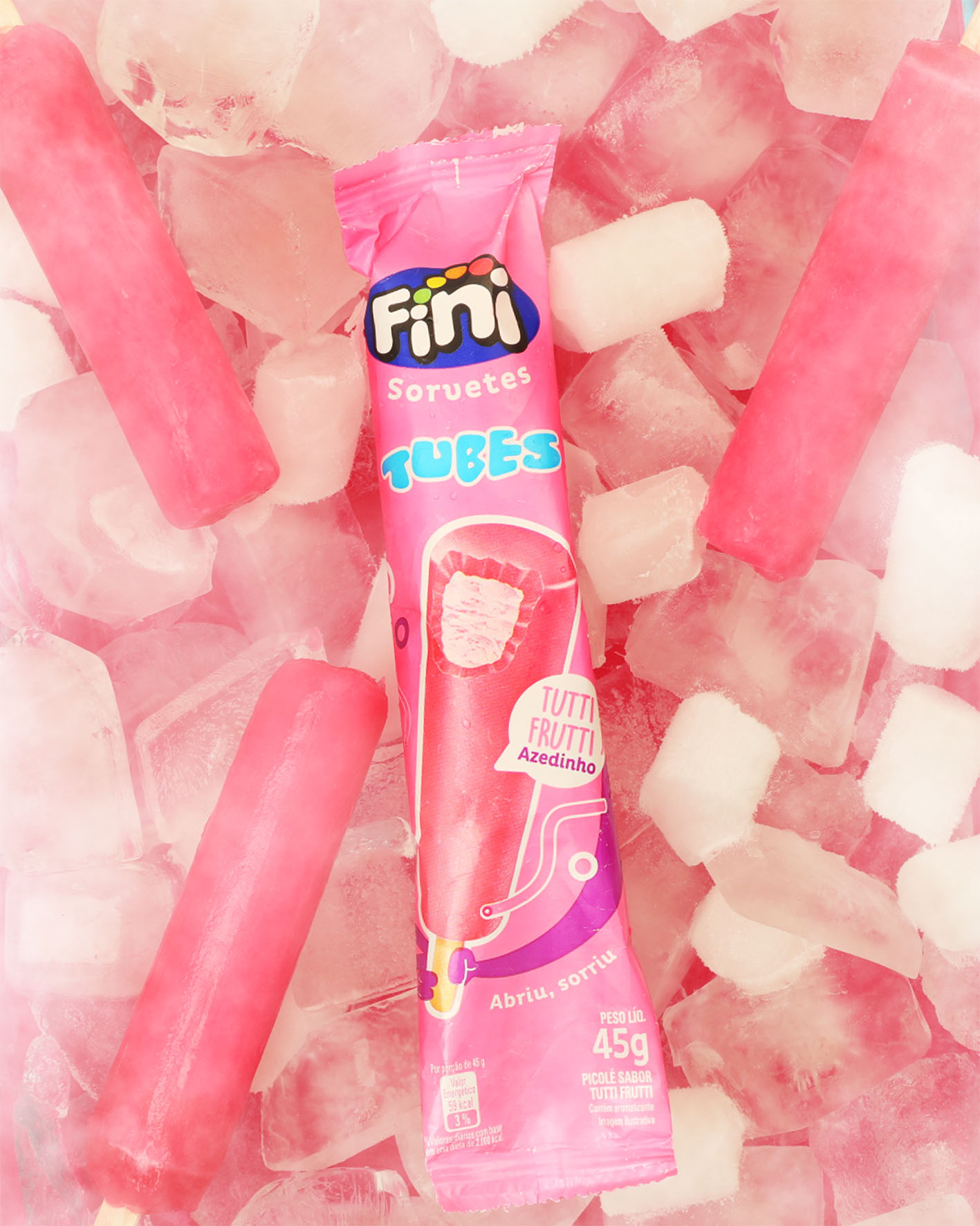 Fini e Froneri lançam novo sabor de picolé