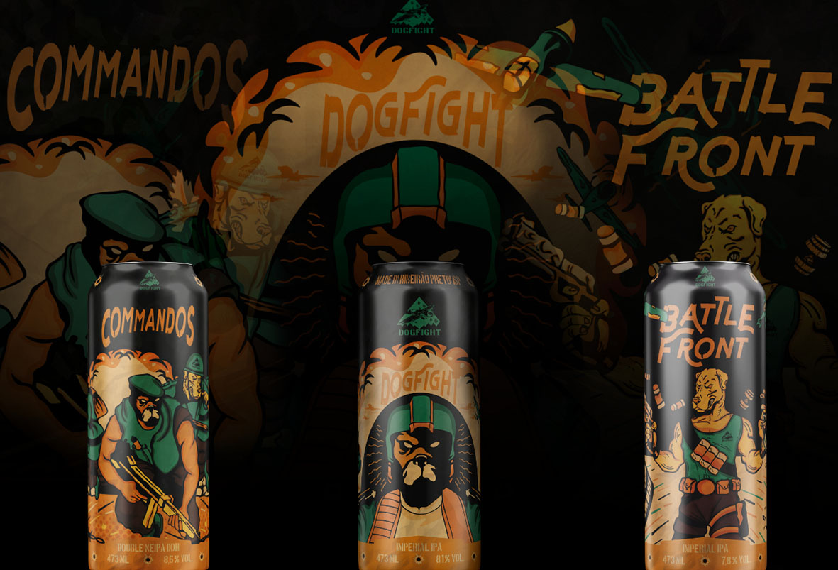 Dogfight encerra o ano com abastecimento triplo de Double IPAs