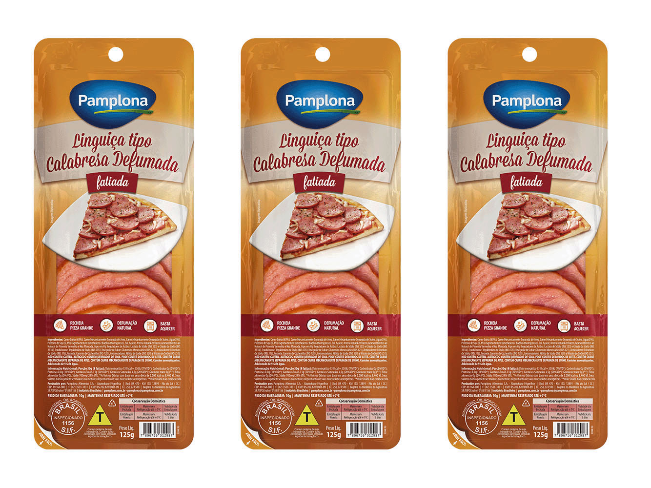 Pamplona Alimentos lança linguiça calabresa fatiada - Gastronominho