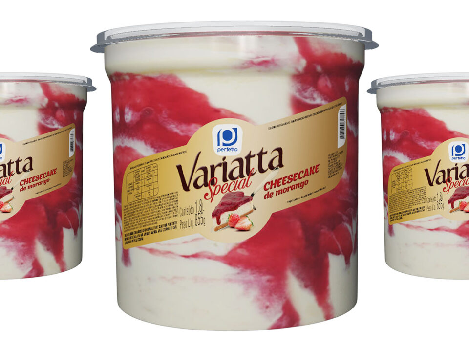 Perfetto Sorvetes lança novo sabor para a linha Variatta