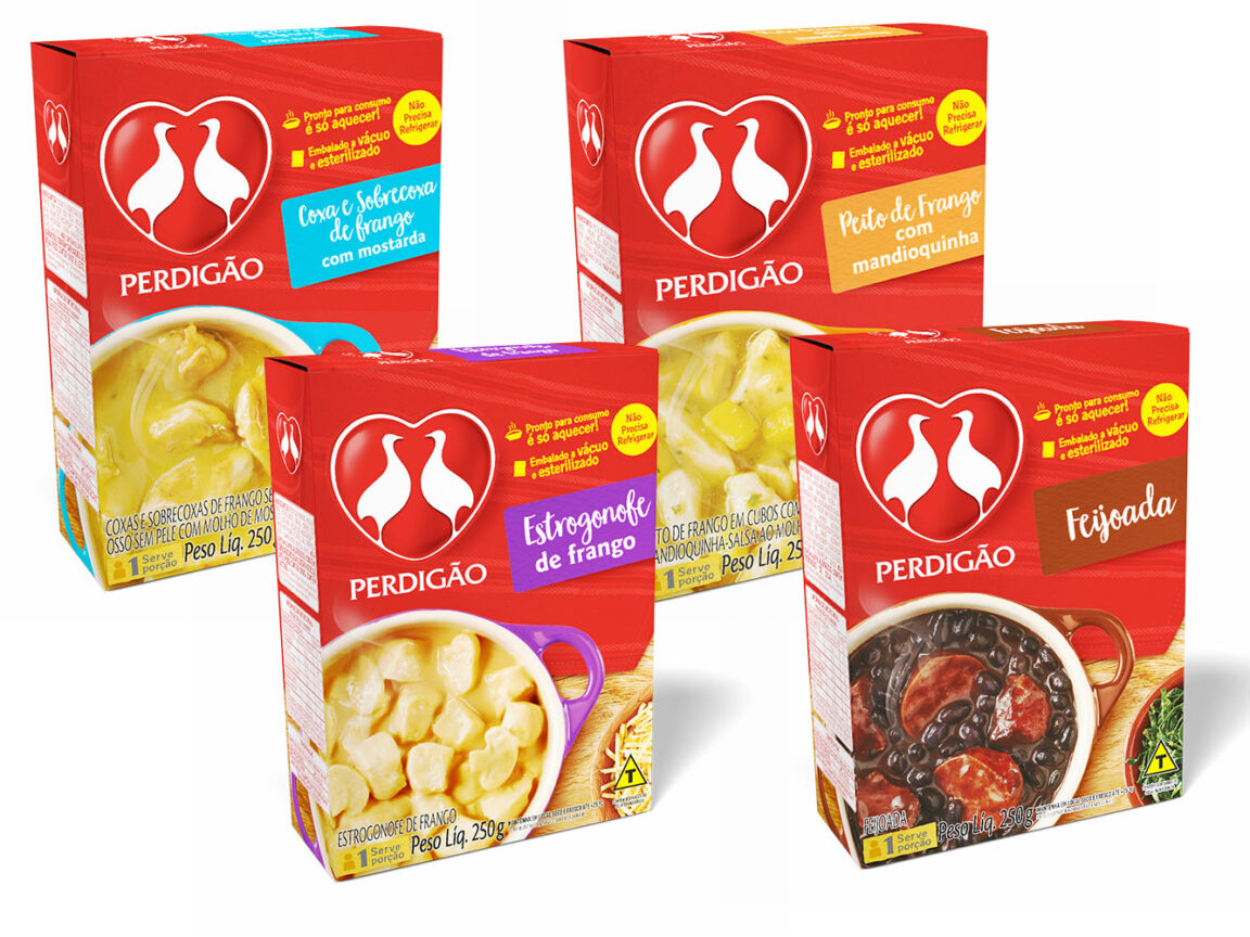 Perdigão cria pratos prontos que não precisam ir à geladeira