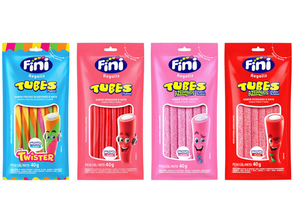 Fini lança Tubes em novo tamanho