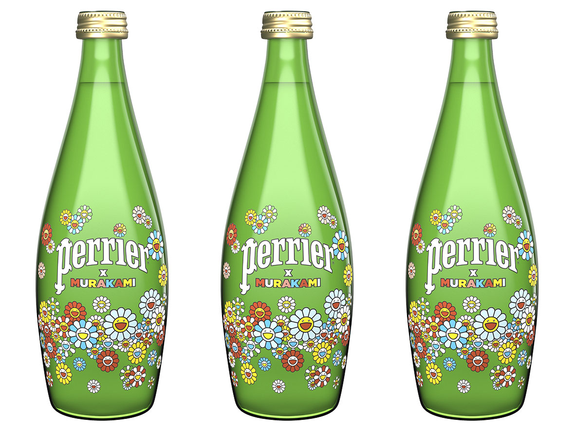 Perrier lança edição especial assinada por Takashi Murakami