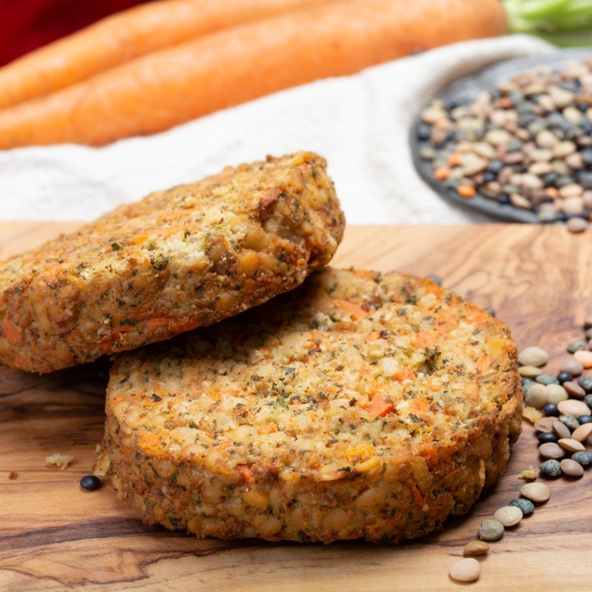 Receita: hambúrguer de lentilha - Gastronominho