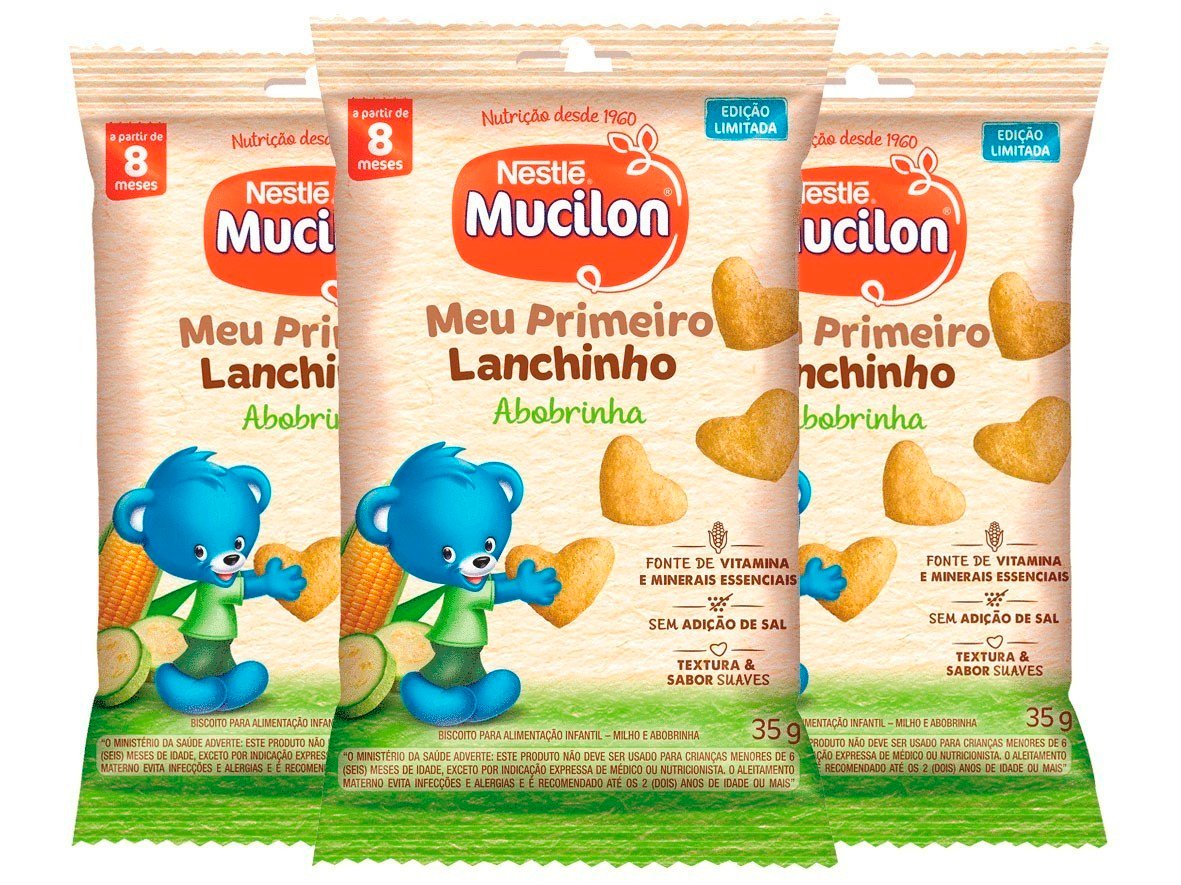 Novidade Mucilon: Meu Primeiro Lanchinho
