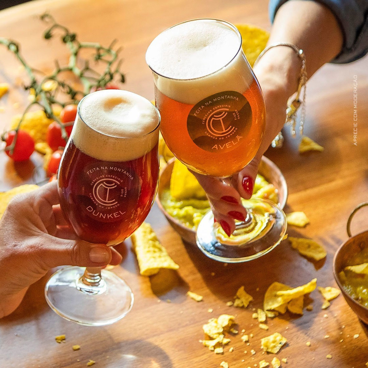 Pinhão e avelã são protagonistas das produções da Cerveja Campos do Jordão