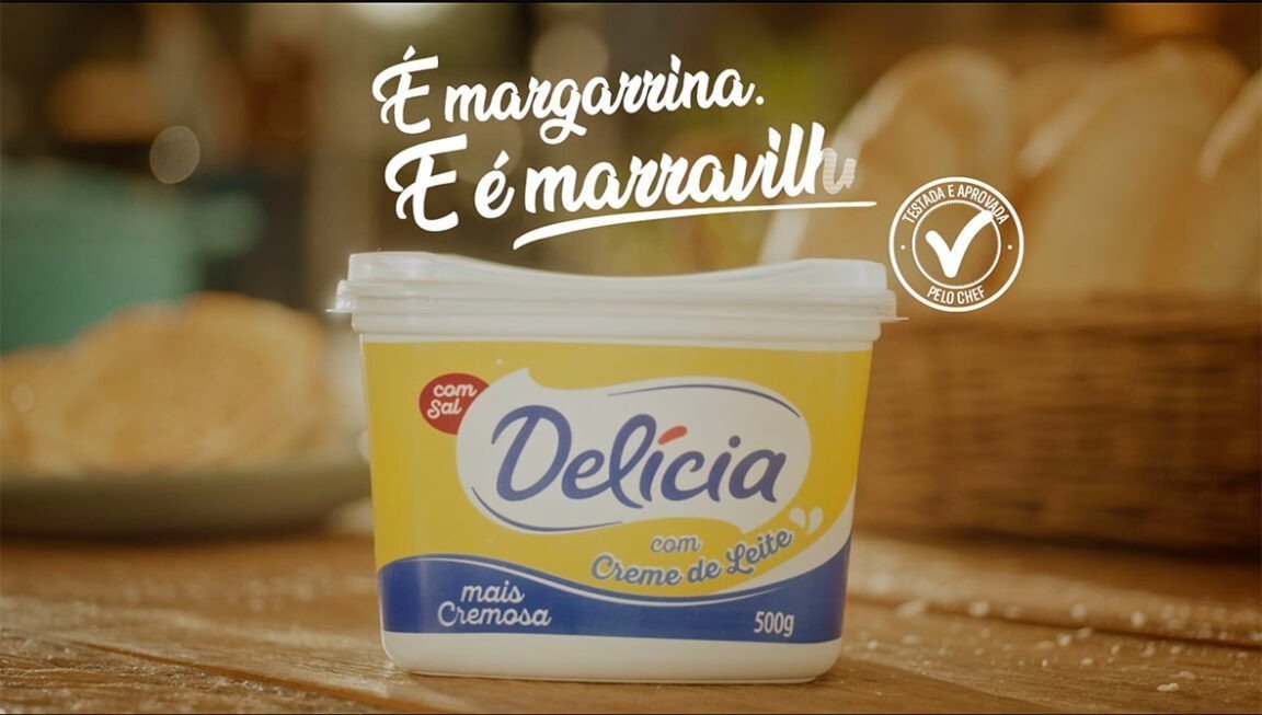 Delícia lança versão com creme de leite