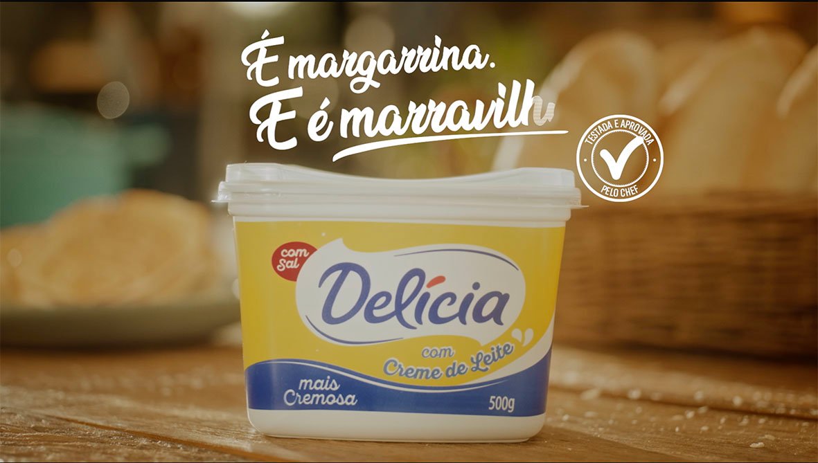 Delícia lança versão com creme de leite