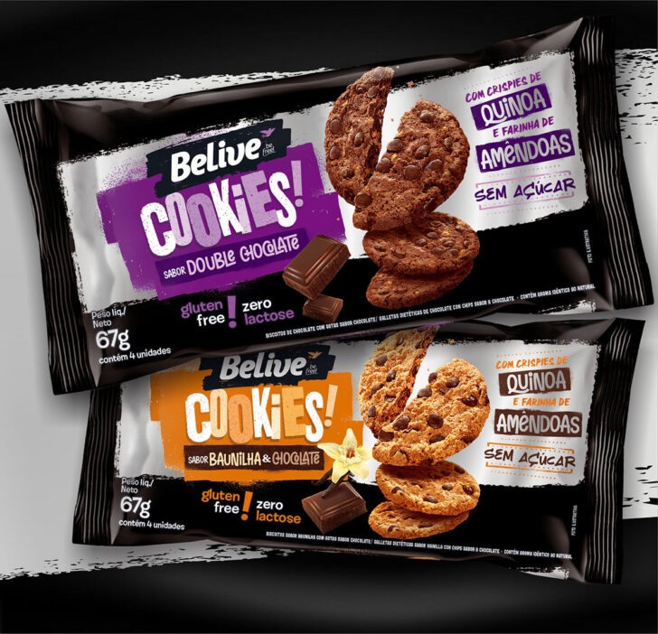 Novidade: cookies sem açúcar da BeLive - Gastronominho