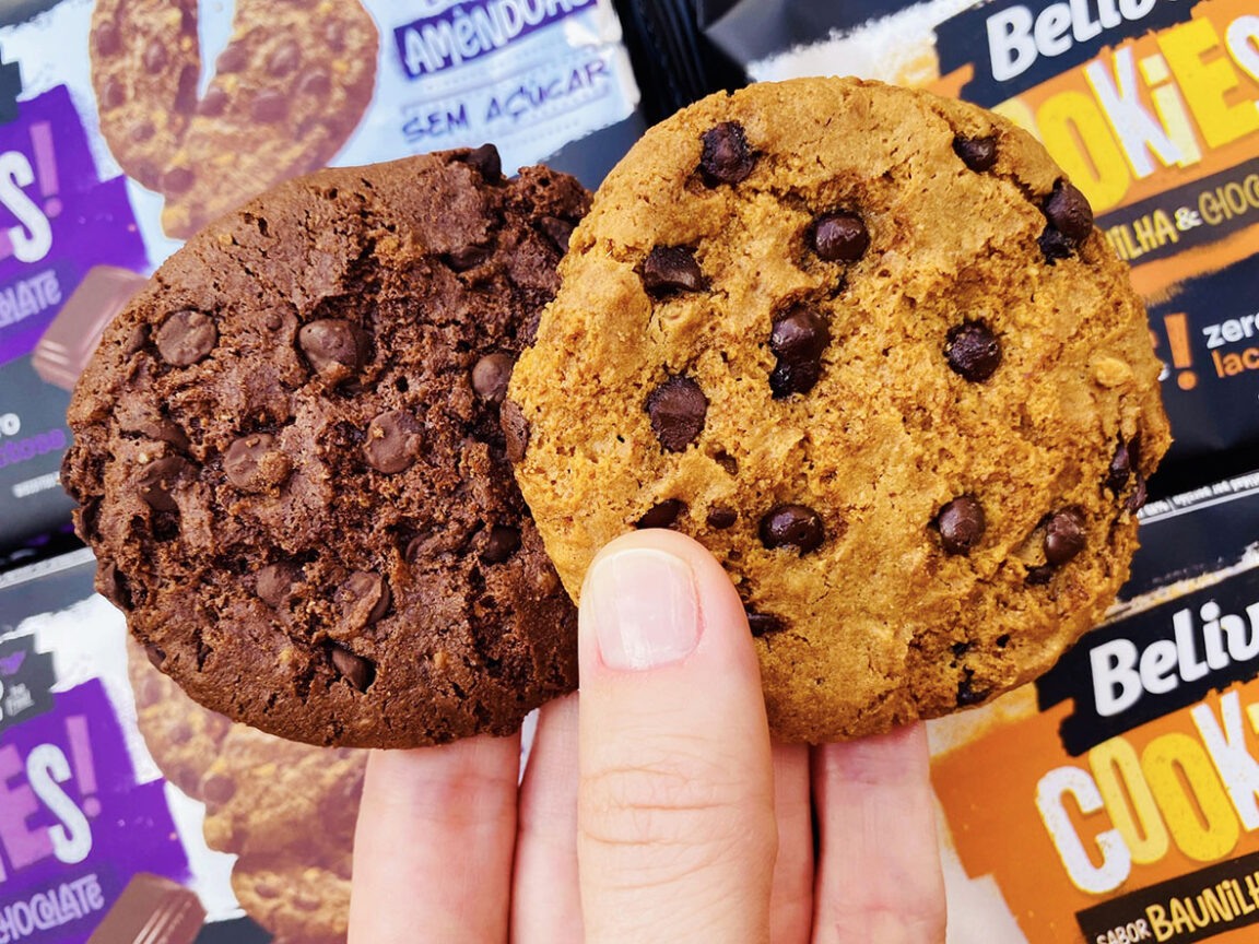 Novidade: cookies sem açúcar da BeLive