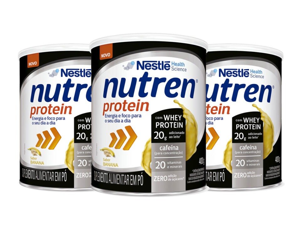 Nutren® Protein ganha sabor banana