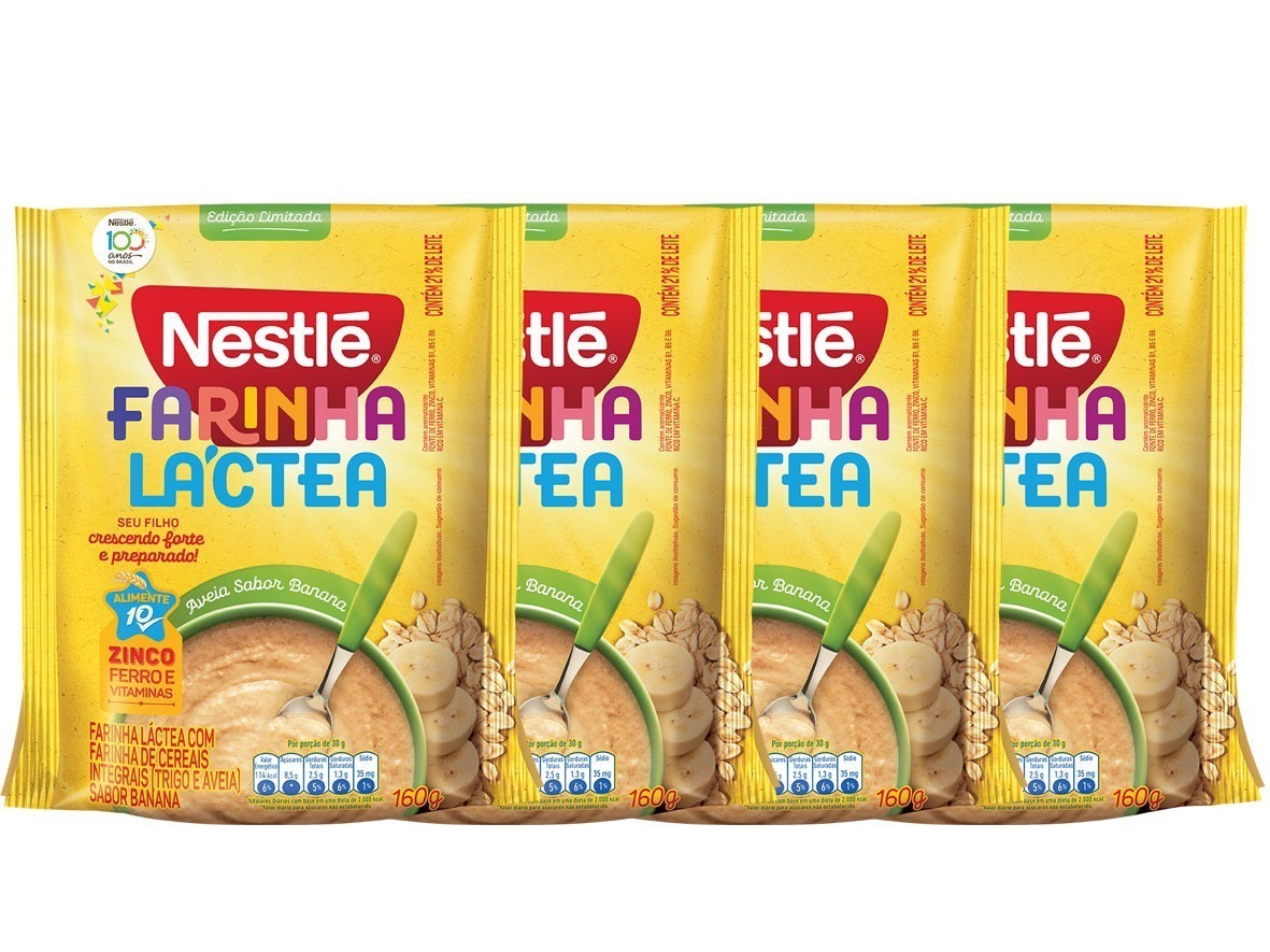 Farinha Láctea Nestlé® ganha novo sabor