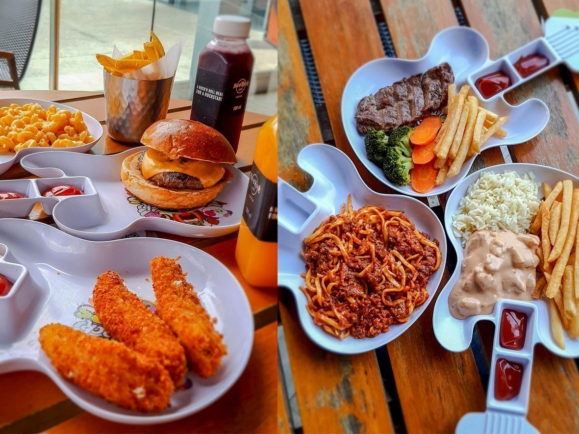 Novo menu kids do Hard Rock Cafe Curitiba