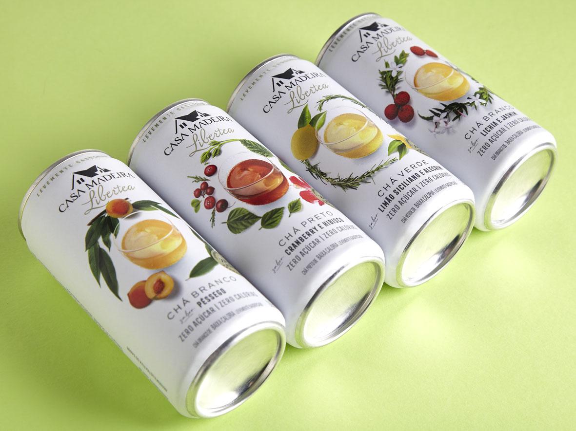 Casa Madeira lança chás gaseificados em lata