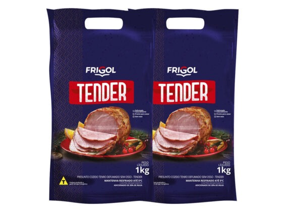 Novidade: Tender 100% de pernil suíno Frigol