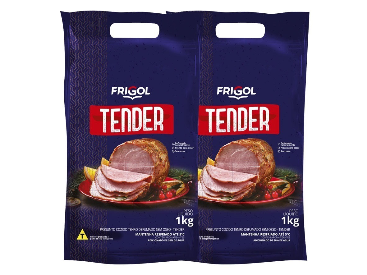 Novidade: Tender 100% de pernil suíno Frigol