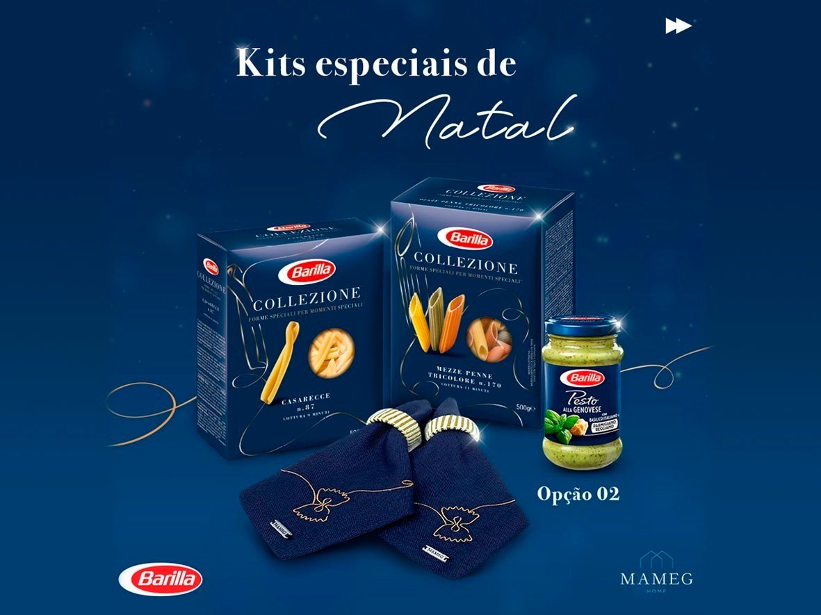 Conheça os kits da Barilla para o fim de ano