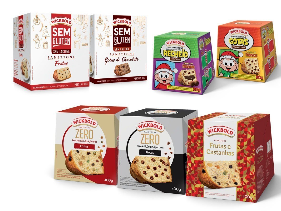 Novos panettones Wickbold