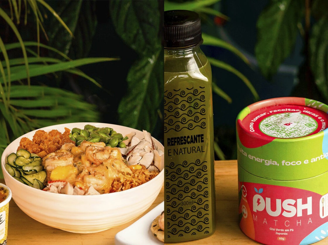 Detox Push Matcha no Let's Poke