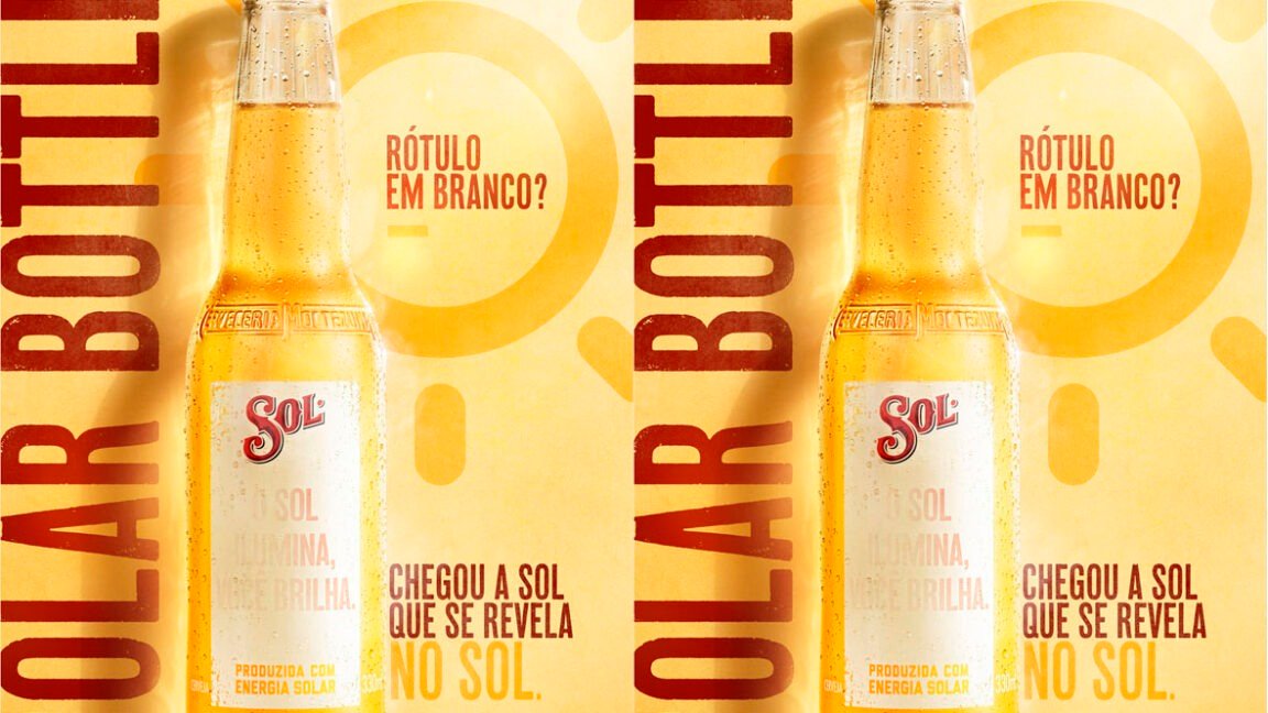 Cerveja Sol regular agora sem glúten e chega em lata ao mercado