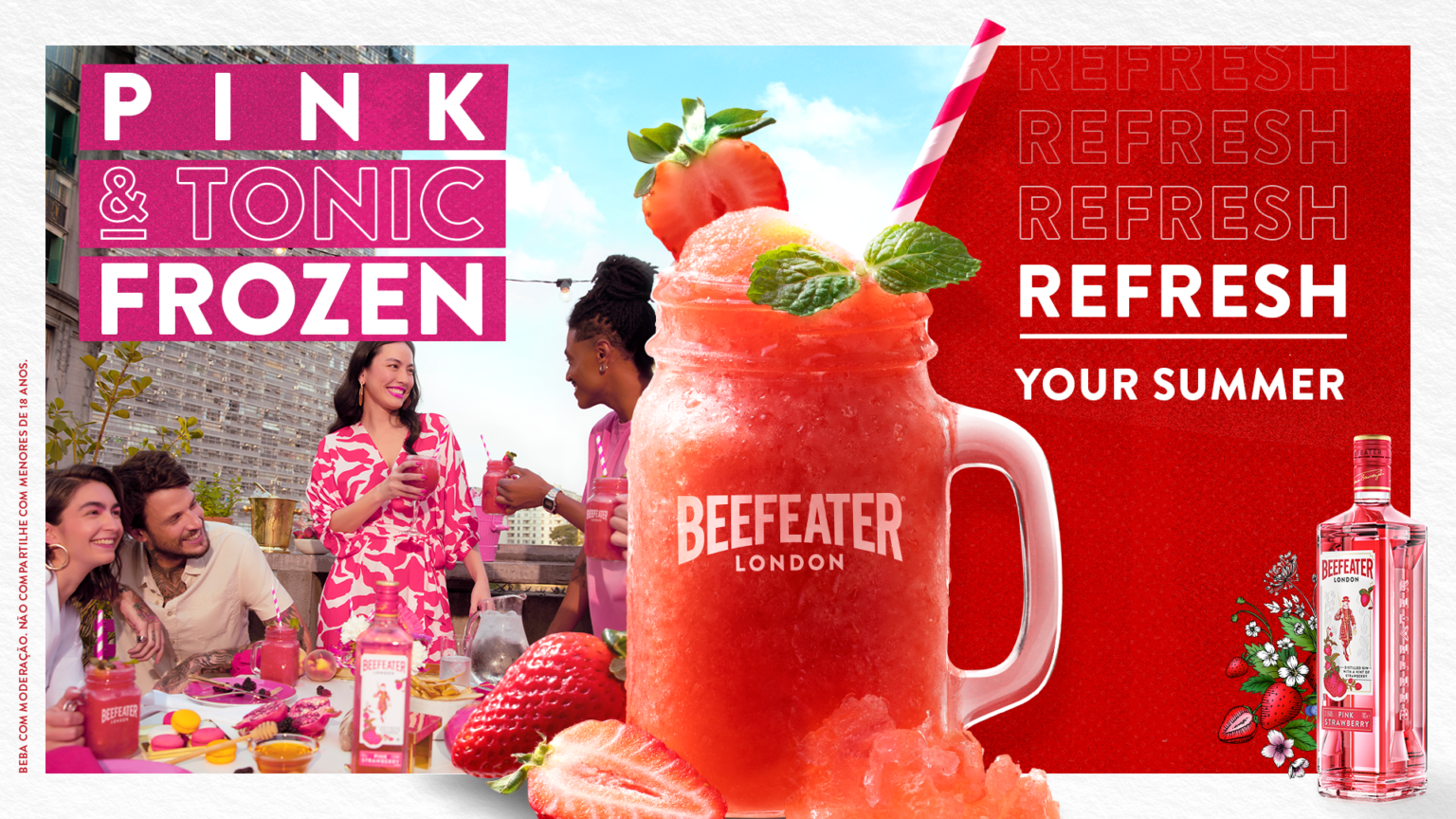Beefeater & Tonic Frozen: gin premiado lança versões refrescantes do ...
