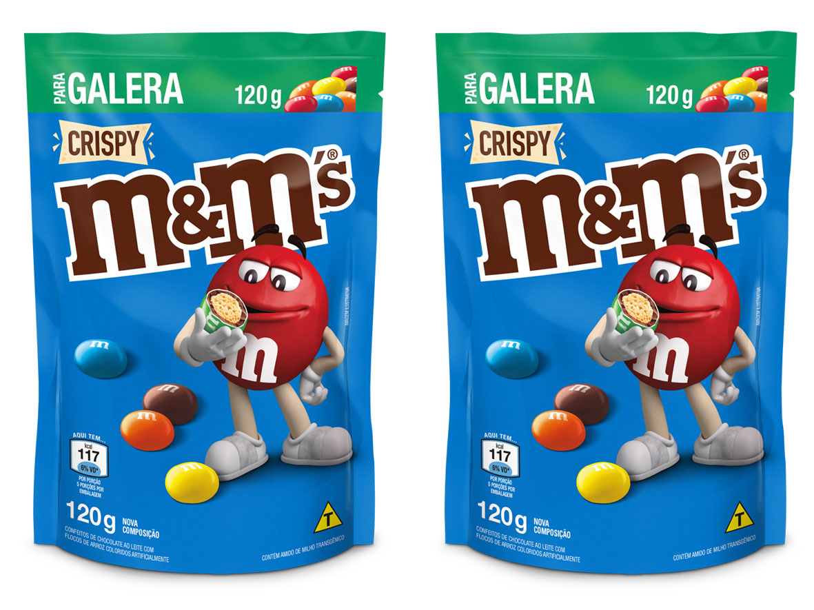 M&M’S® lança nova versão Crispy