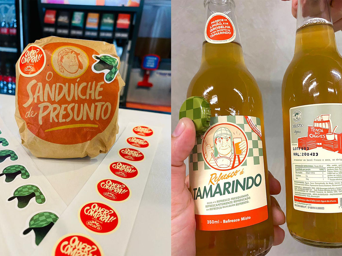 Patties leva o Chaves para o cardápio