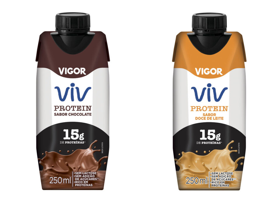 Vigor lança bebida com 15g de proteína