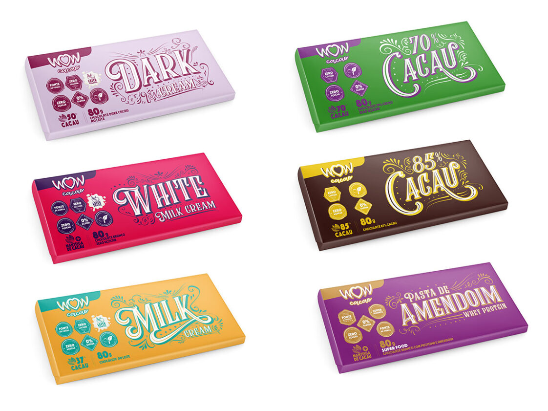 WOW Cacao apresenta a linha de chocolates