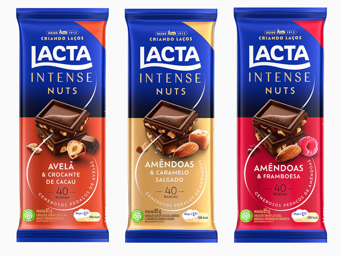 Lacta Intense tem mais opções de sabores