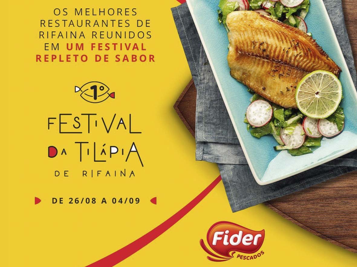 Fider Pescados promove o Festival da Tilápia