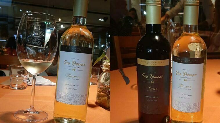 Novos vinhos exclusivos na carta do Don Romano