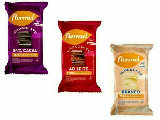 Flormel tem novas barras de chocolate