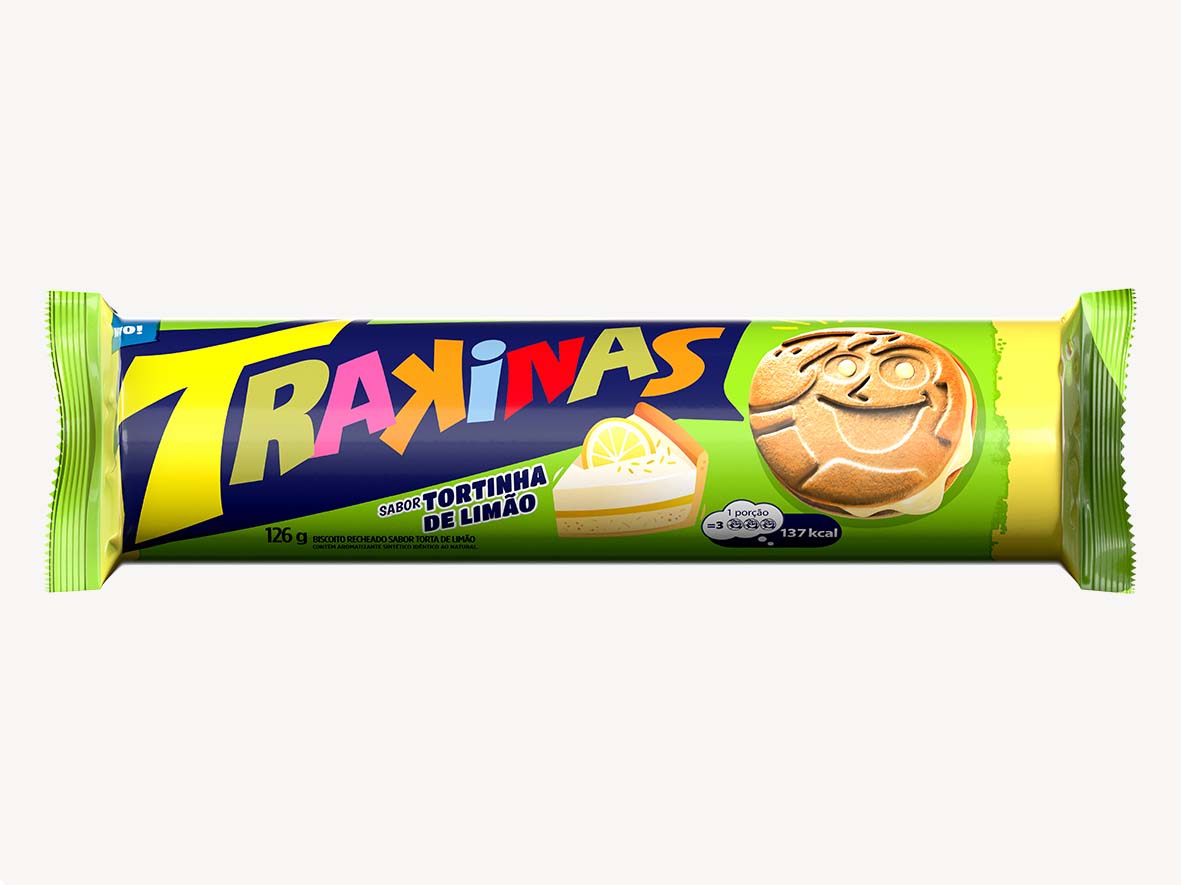 Mondelēz Internacional lança Trakinas em novos sabores