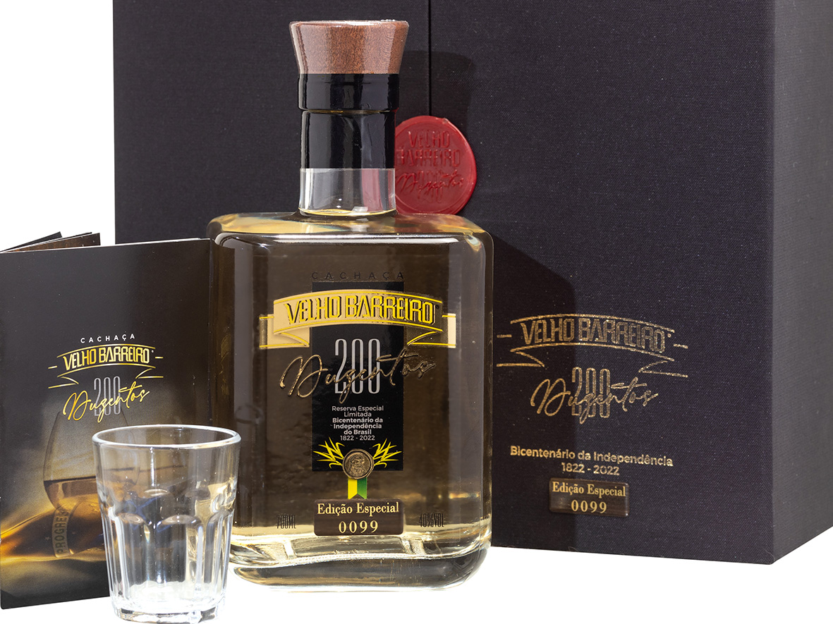 Velho Barreiro lança cachaça em homenagem aos 200 anos da independência ...