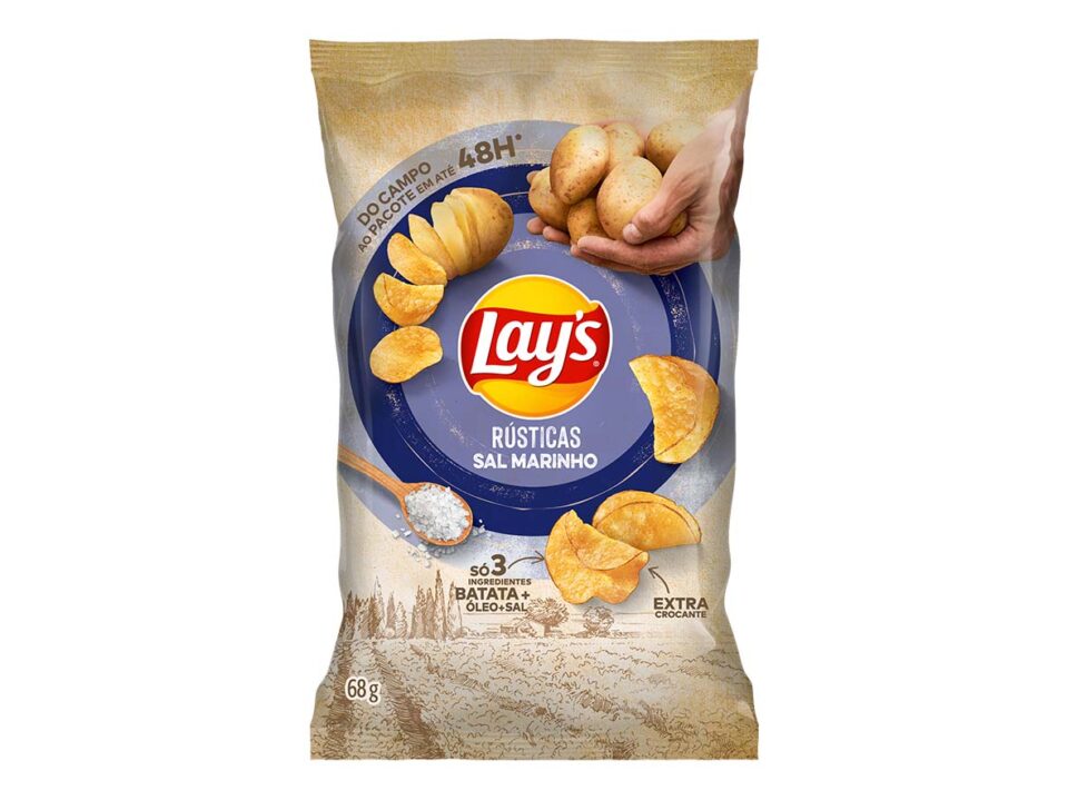 Lay's® Rústicas é a novidade da Pepsico - Gastronominho