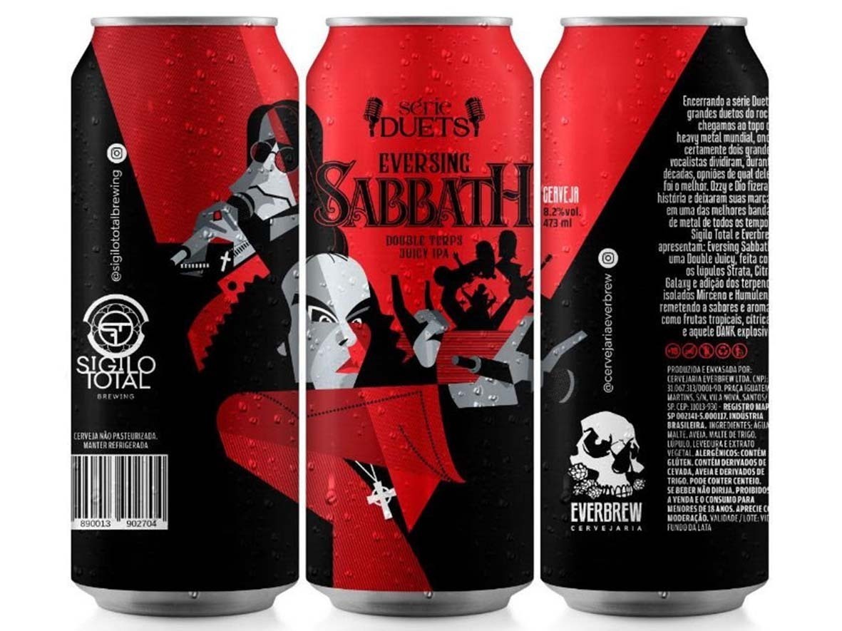 Sigilo Total e Everbrew lançam rótulo colaborativo na Série Duets