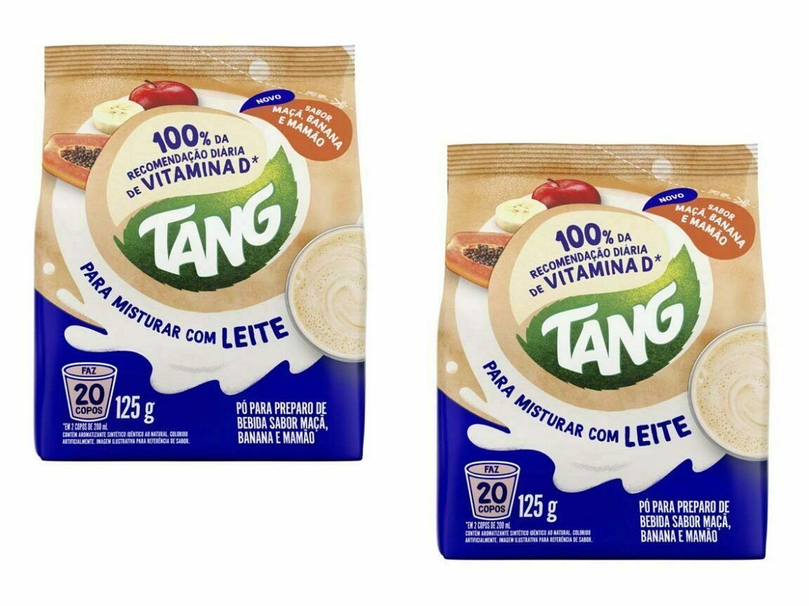 Tang agora tem versão para misturar com leite