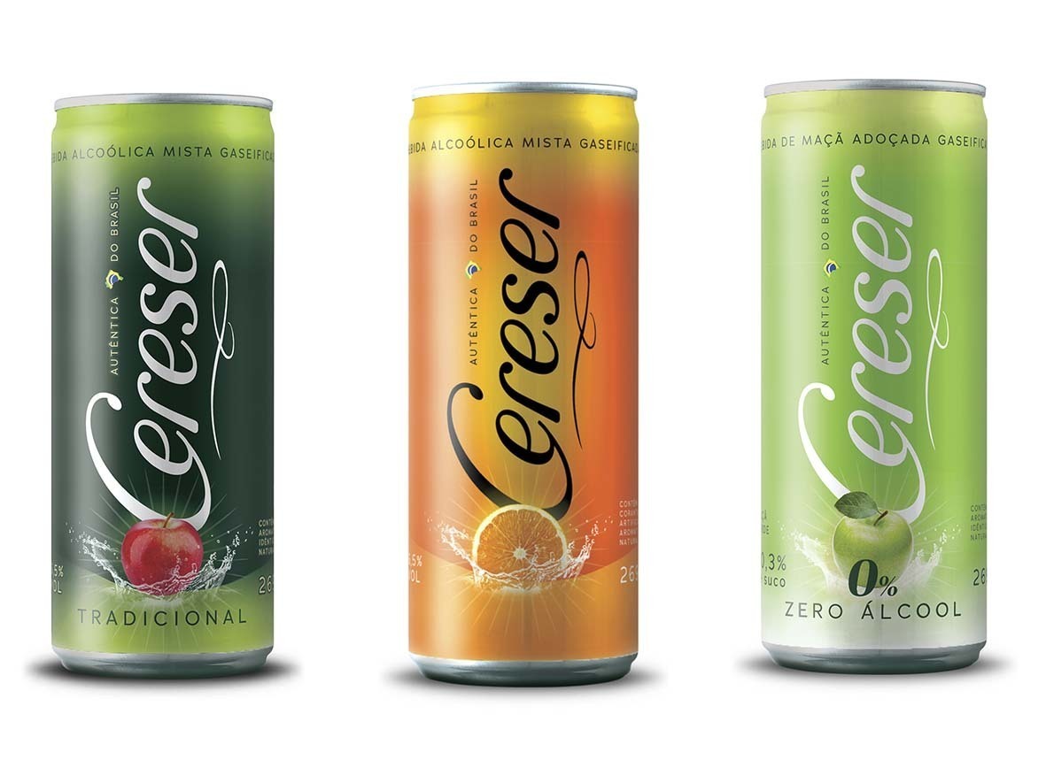 Cereser inova com linha em lata!