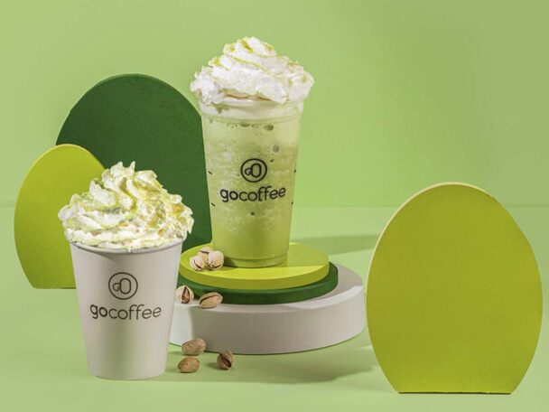 Pistache é o novo sabor da Go Coffee