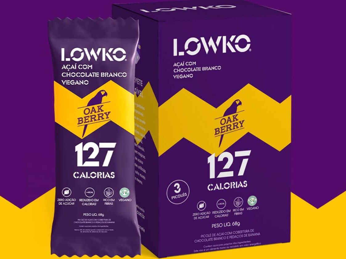 Lowko e Oakberry lançam sorvete de açaí